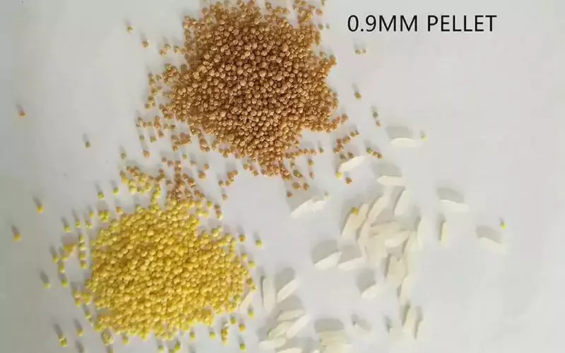 Sinking Fish Feed Production Process: Formulation & Pellet Size